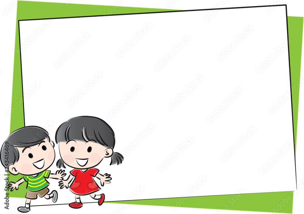 Children School Border