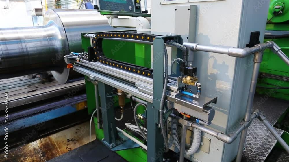 installation of non-destructive quality control of mill rolls using ...