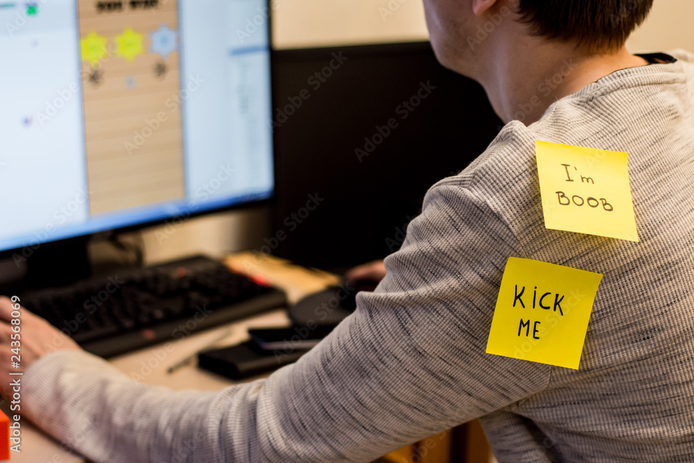 1 april fools day. Funny day. April fish. Prank. Inscriptions on the ...