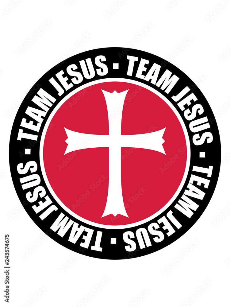 religion kreis stempel rund team kirche symbol kreuz jesus christus ...