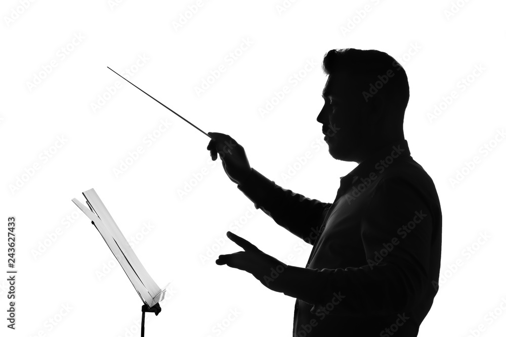 Female Conductor Silhouette