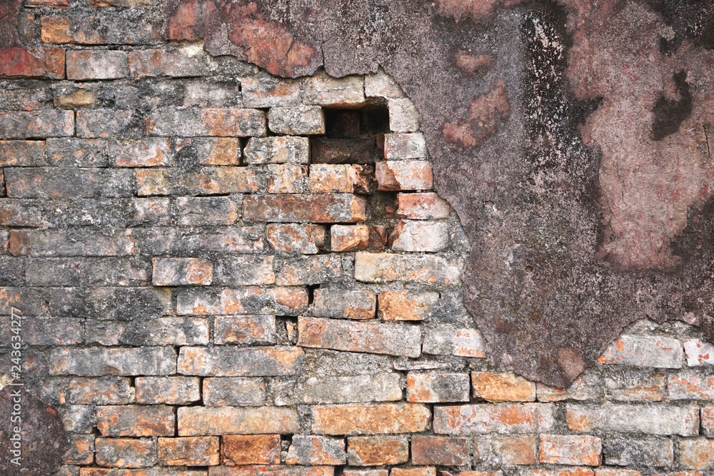 Crumbling Brick Wall Texture