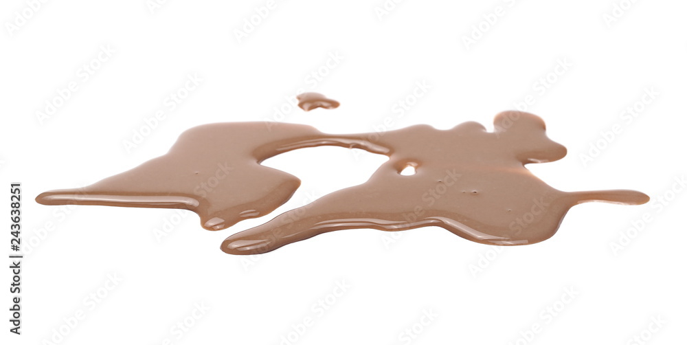 Spilled Chocolate Milk