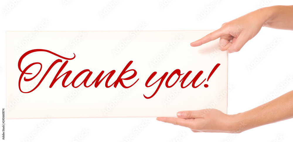 Thank you Stock Photo | Adobe Stock