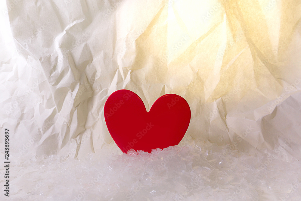 Snow Heart Wallpaper