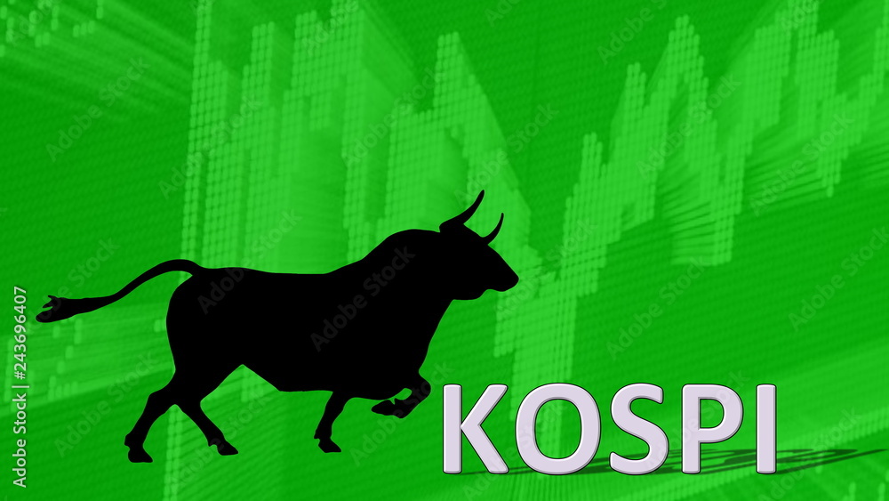 The Korea Composite Stock Price Index or KOSPI is going up. Behind the ...