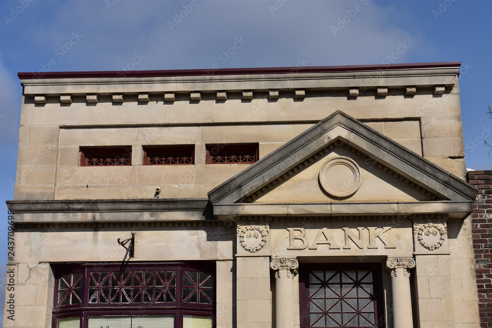 Antique Bank Exterior