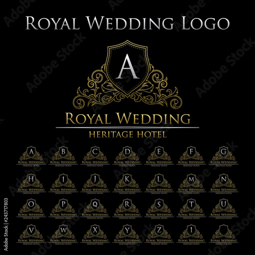 Royal Wedding Logo Design