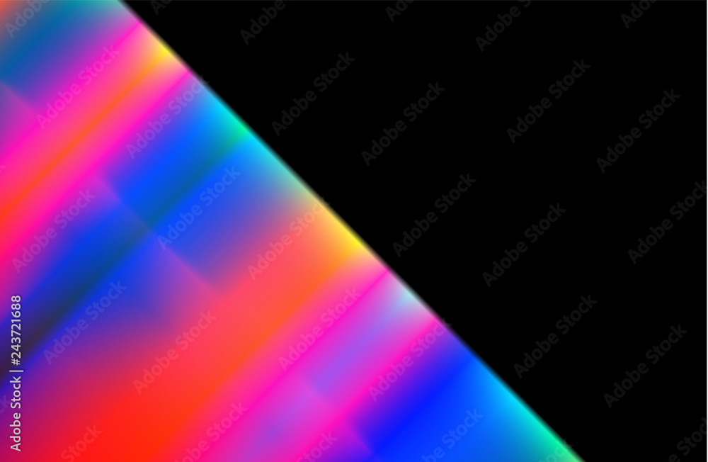 Techno style gradient colors background with black copy space. Stock ...