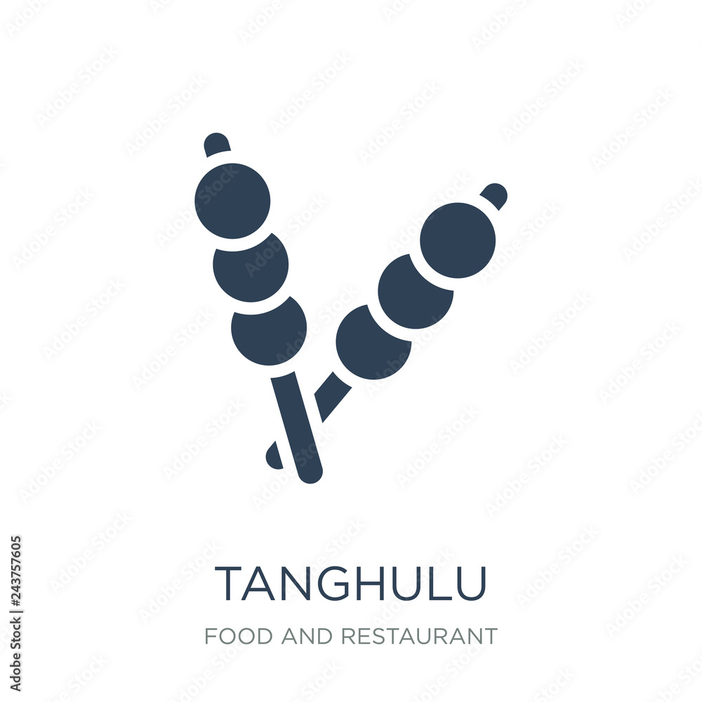 tanghulu icon vector on white background, tanghulu trendy filled Stock ...