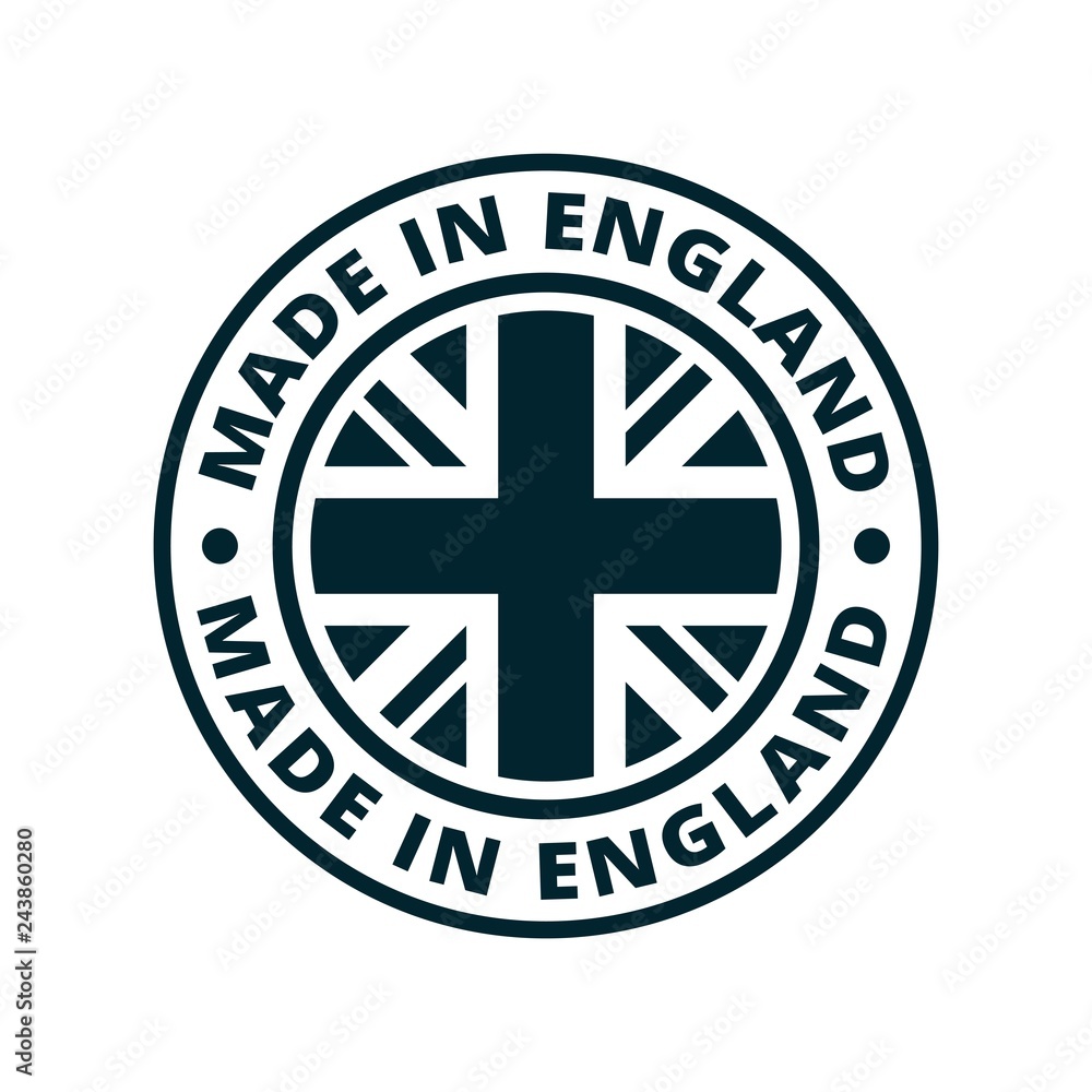 Made in England label illustration Stock Vector | Adobe Stock