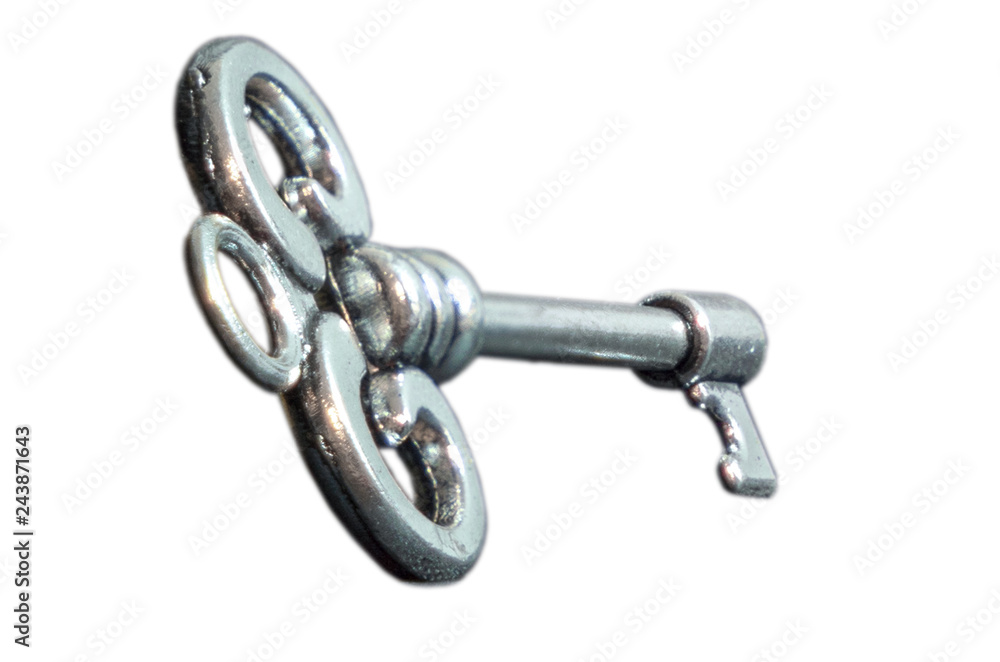 Cutouts of a special key with a beautiful motive Stock Photo | Adobe Stock