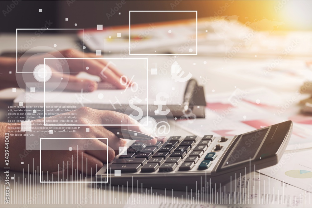 Calculator. Stock Photo | Adobe Stock