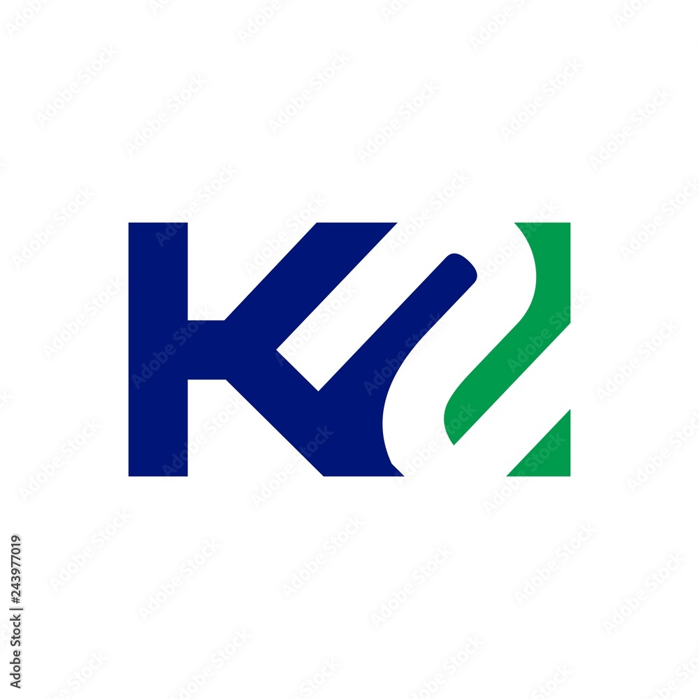 K2 vector logo. Stock Vector | Adobe Stock
