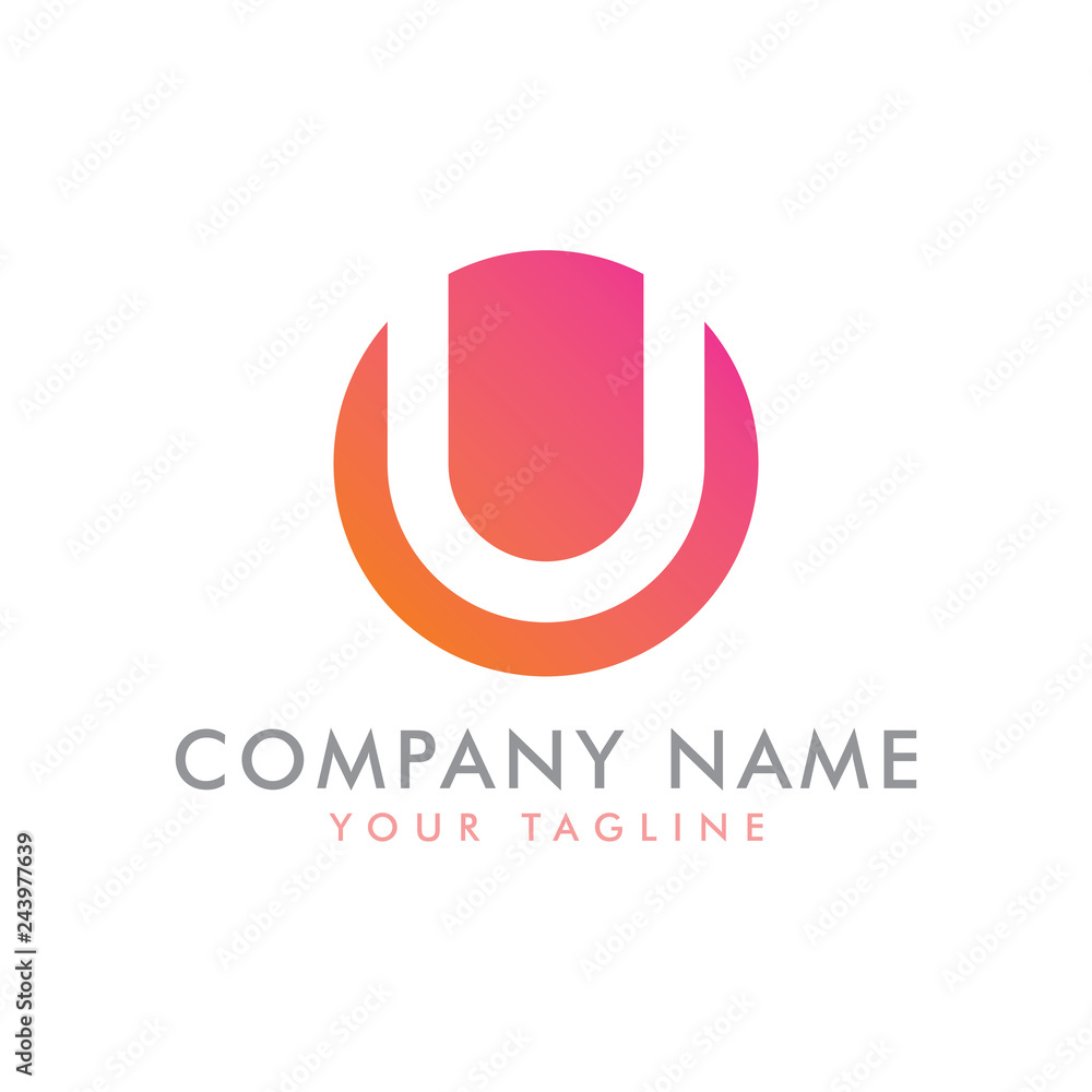 U Shaped Logo