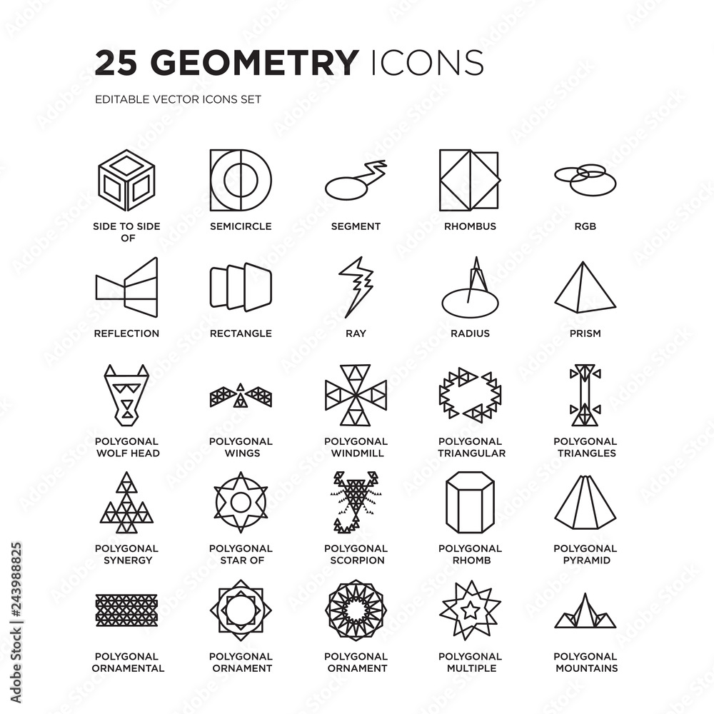 Geometry Icons