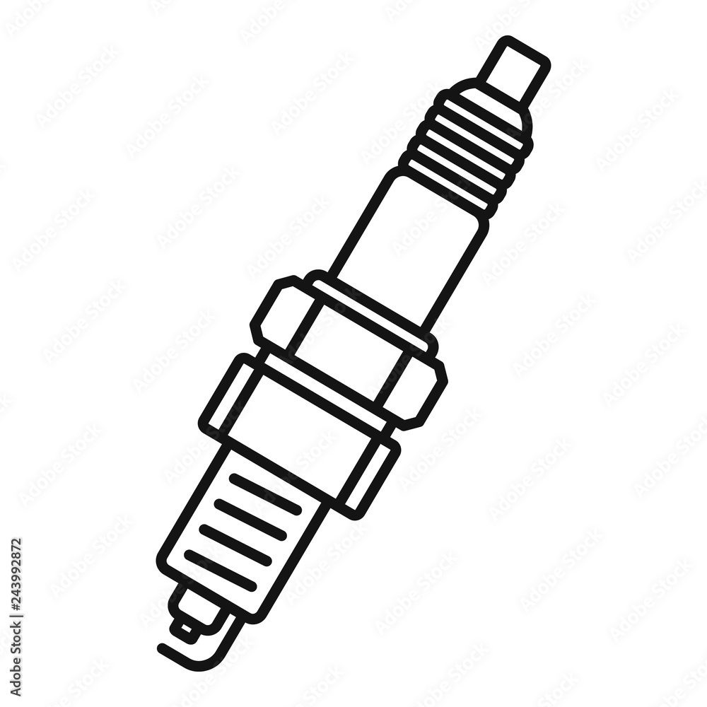 Spark Plug Vector