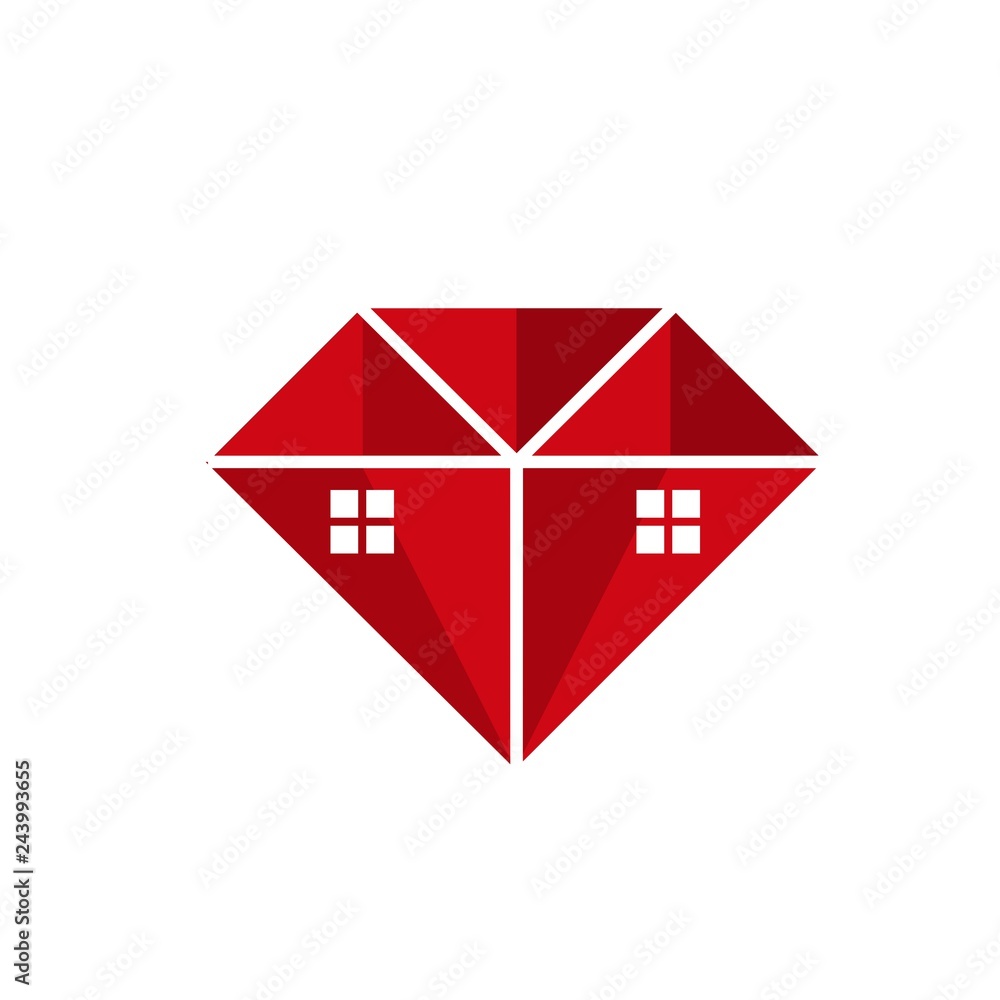 Red Diamond Logo Starting With A