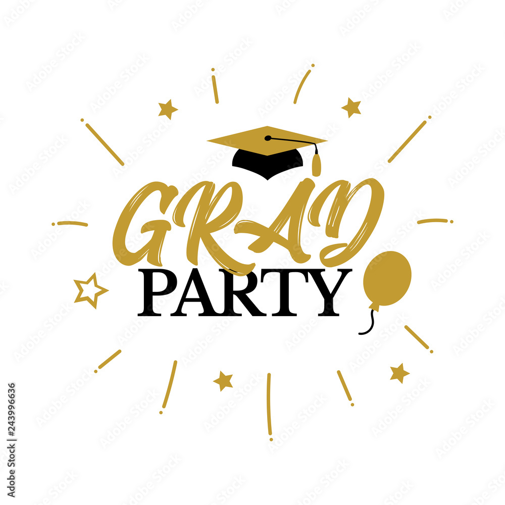 Congrats Graduates class of 2019 graduation congratulation party Stock ...
