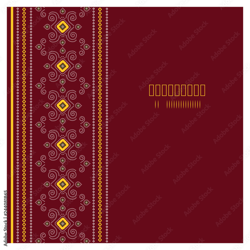 Bandhani Background Stock Vector | Adobe Stock