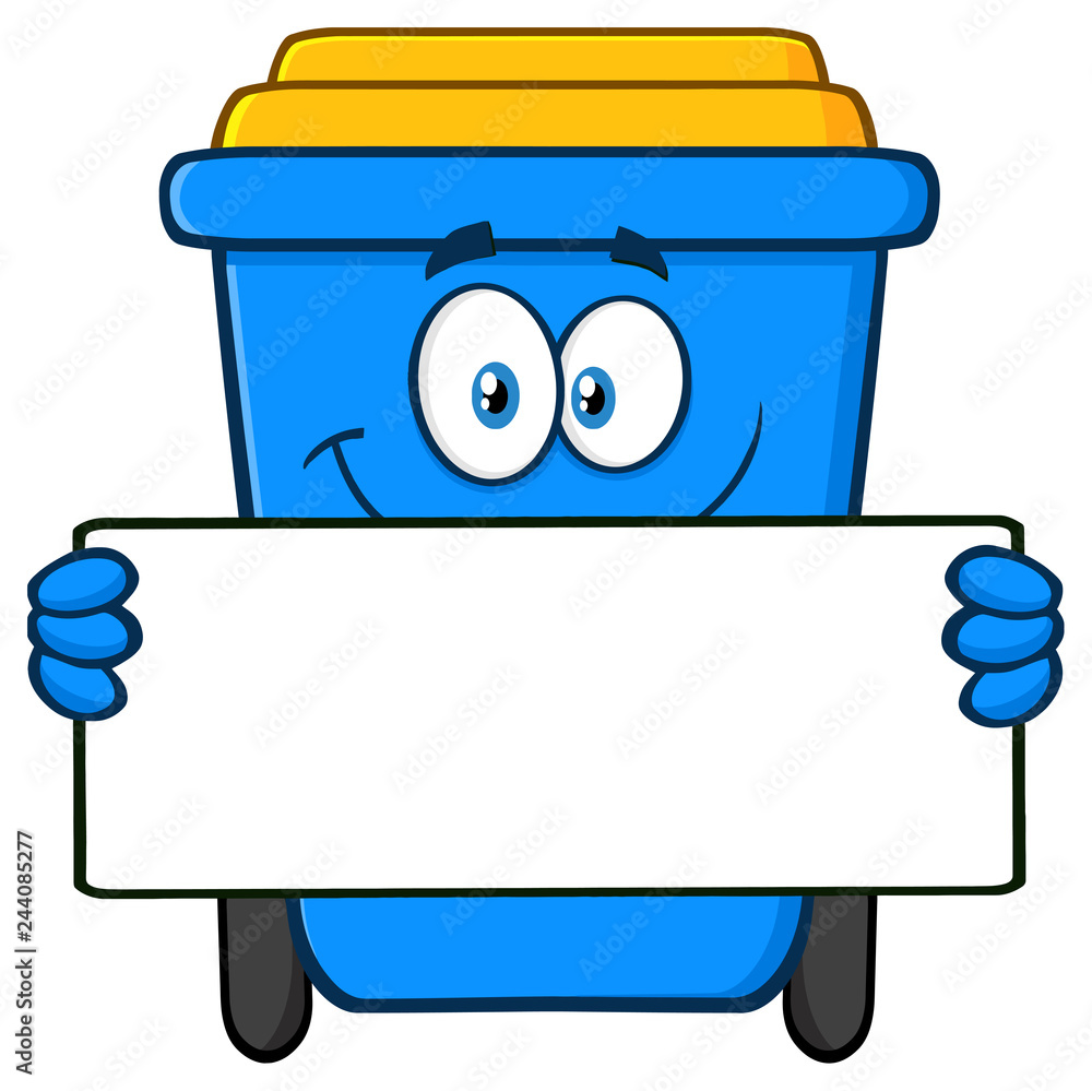 Blue Recycle Clip Art