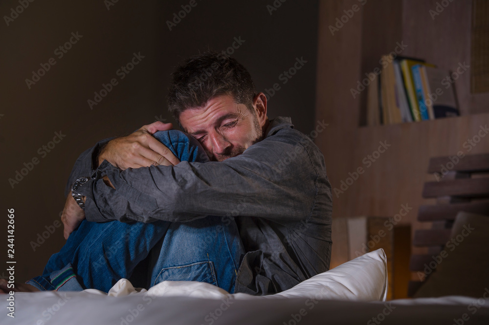 Depressed Guy Crying