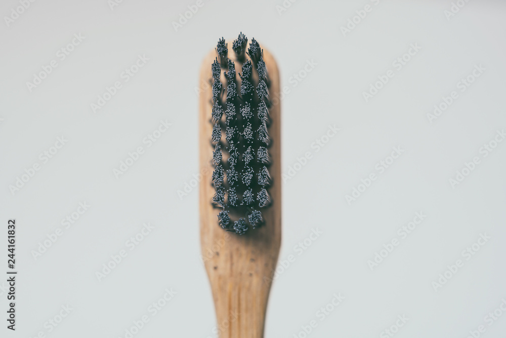 Bamboo toothbrush Stock Photo | Adobe Stock