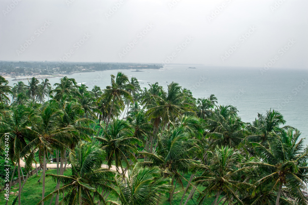 Island of Beruwala lighthouse at Sri Lanka Stock Photo | Adobe Stock