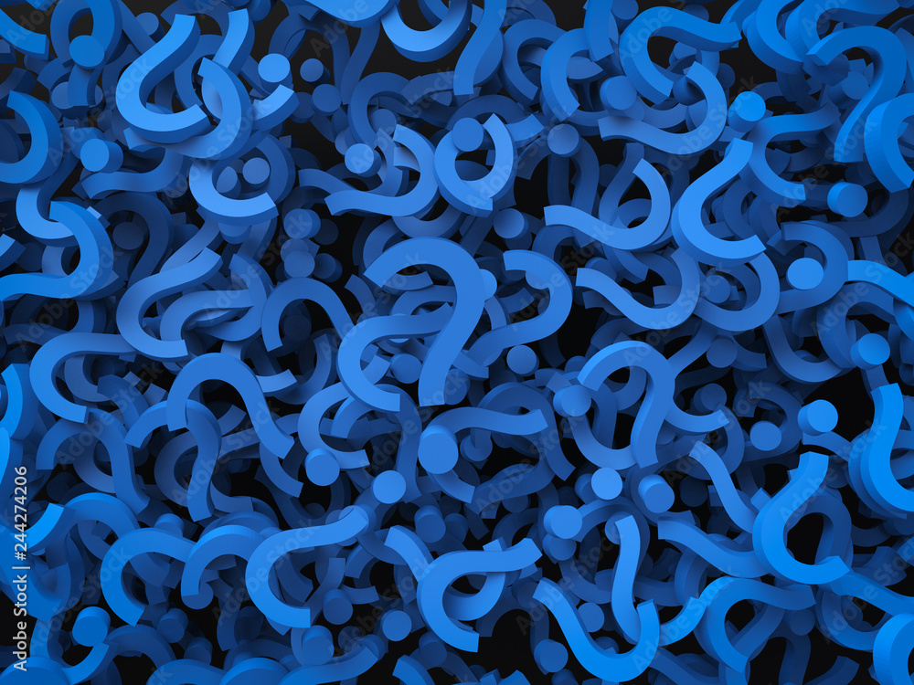blue question mark Stock Photo | Adobe Stock