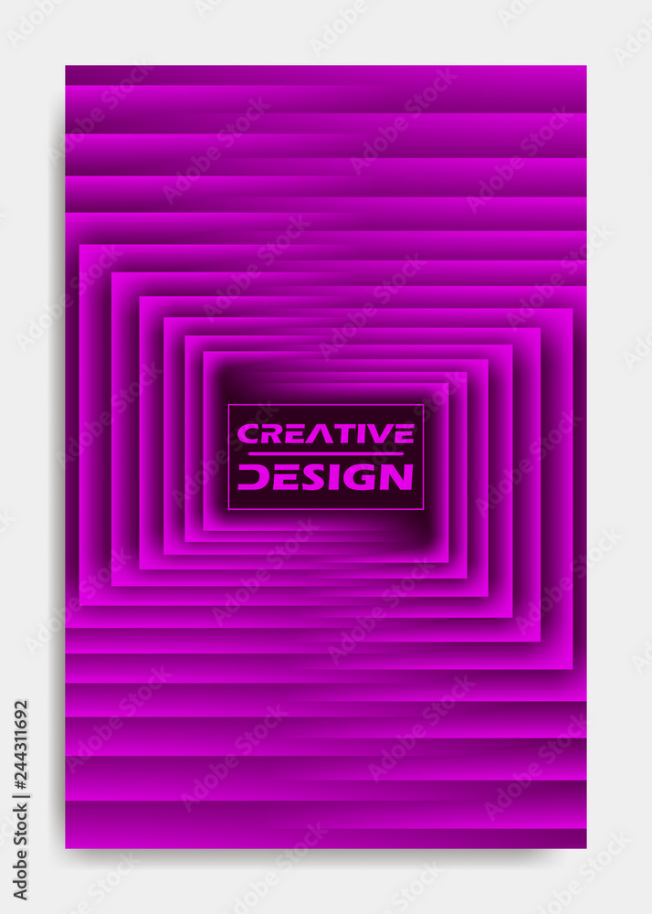 Cover design template for decoration presentation, brochure, catalog ...