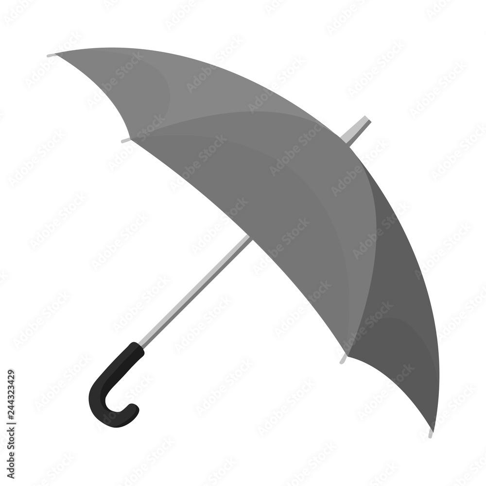 Vector illustration of weather and climate sign. Set of weather and ...