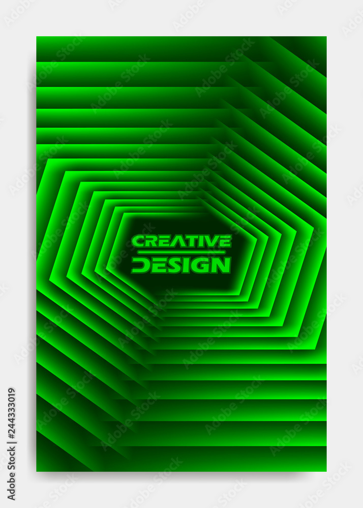 Cover design template for decoration presentation, brochure, catalog ...