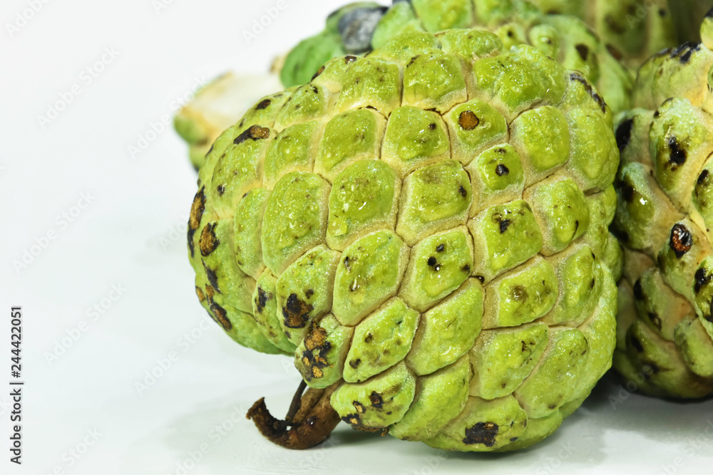 Exotic Brazilian fruit as known as "Fruta do Conde or Fruta Pinha ...