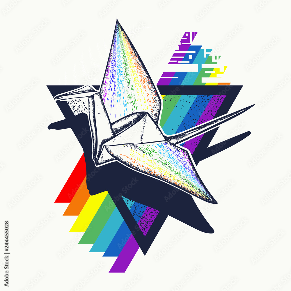 Origami Crane Design