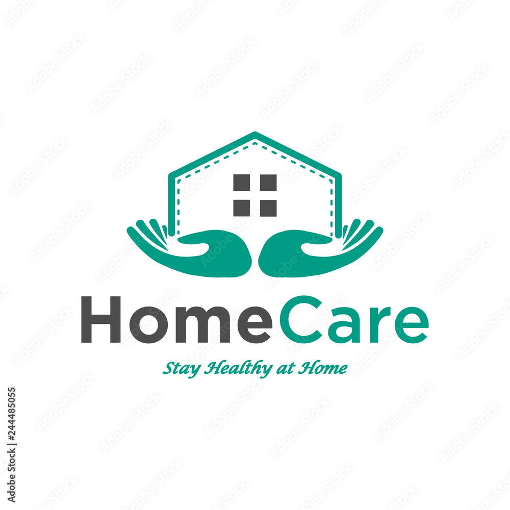 Home care logo design inspiration Stock Vector | Adobe Stock