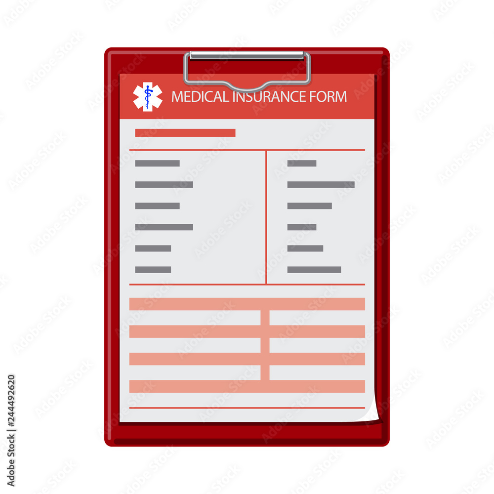 Vector illustration of form and document logo. Collection of form and ...