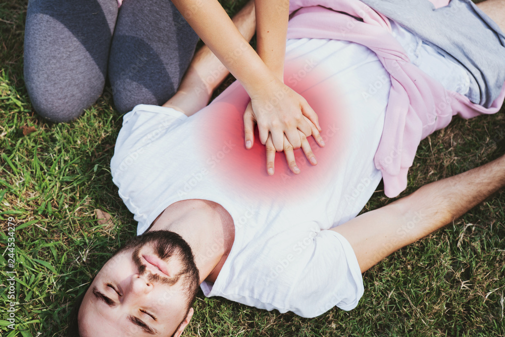 Chest Out Of Heart Pumping