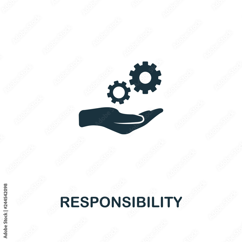 Responsibility icon. Premium style design from personality icon ...