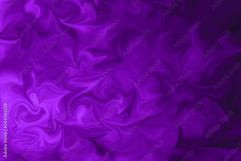Liquid Abstract Pattern With Proton Purple Graphics Color Art Form ...