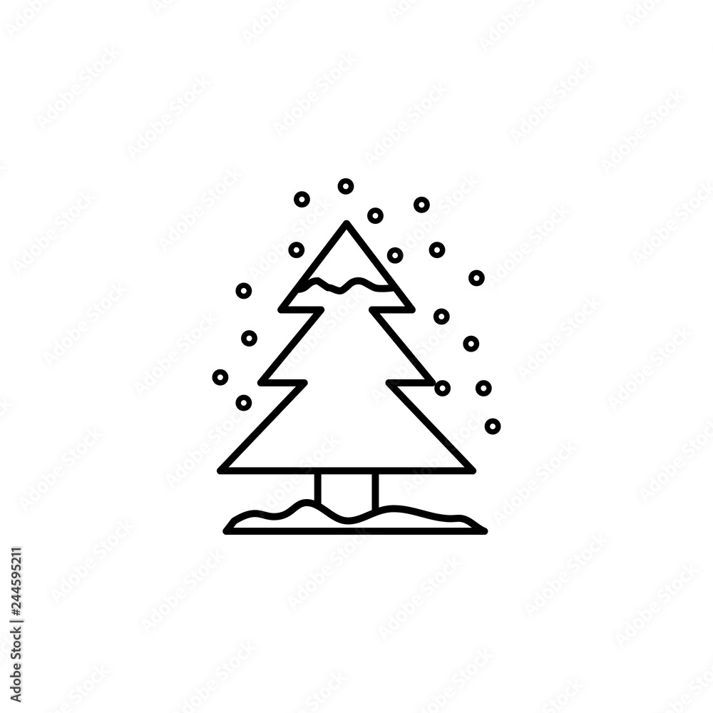 travel, pointer outline icon. Element of travel illustration. Signs and ...