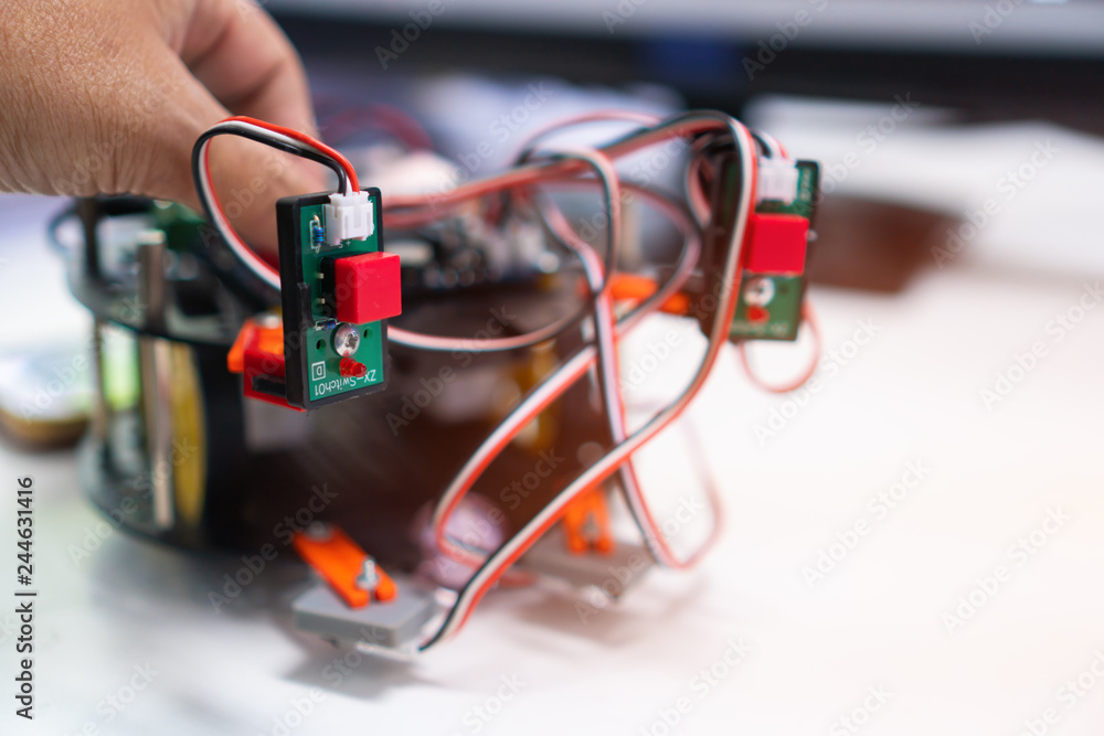 Technology robotics project for STEM Education, DIY electronic kit ...