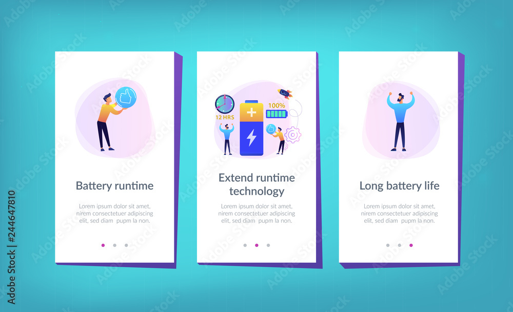 Vetor de Users and battery performance and longevity with charge ...