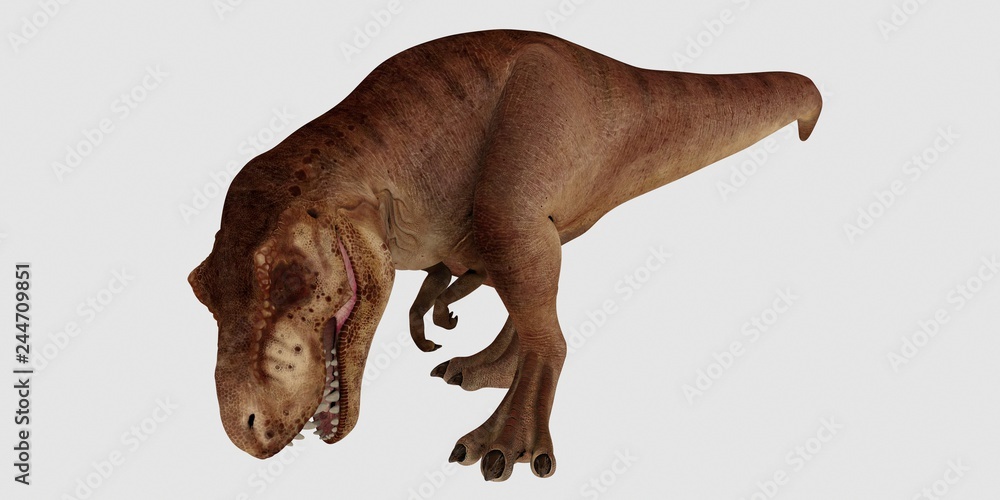 Extremely detailed and realistic high resolution 3d illustration of a T ...