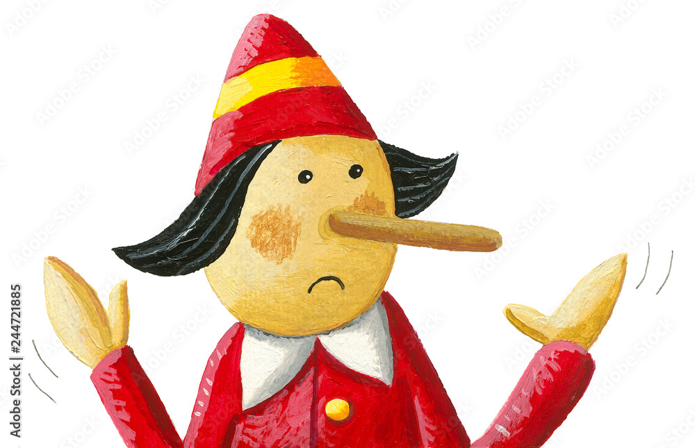 Pinocchio Lying
