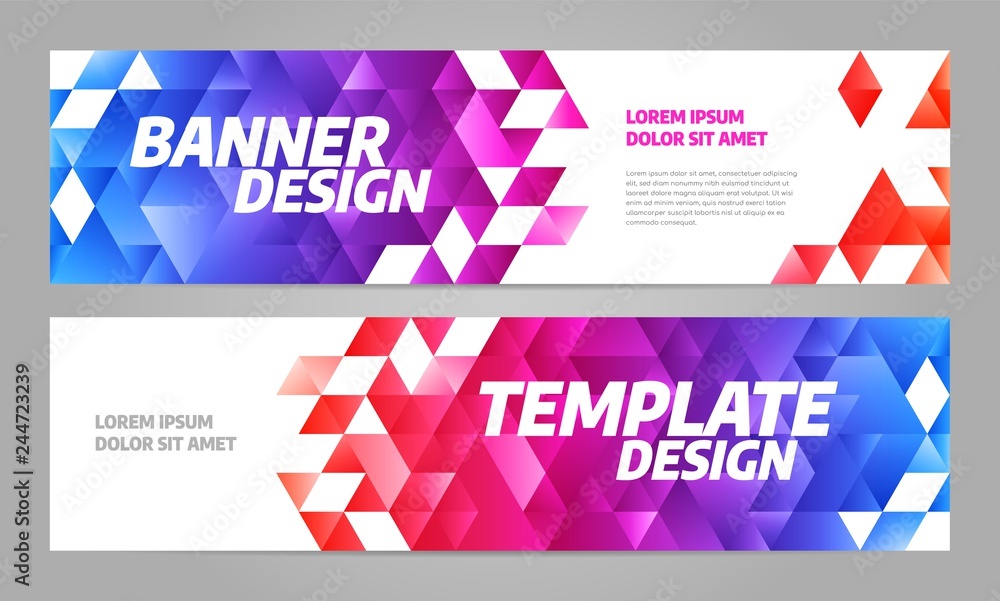 Layout banner template design for sport event, tournament, championship ...