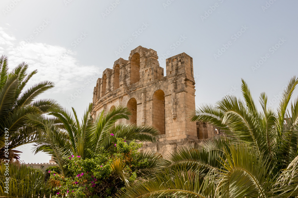 The largest Roman Amphitheatre in Africa and second in impressiveness ...