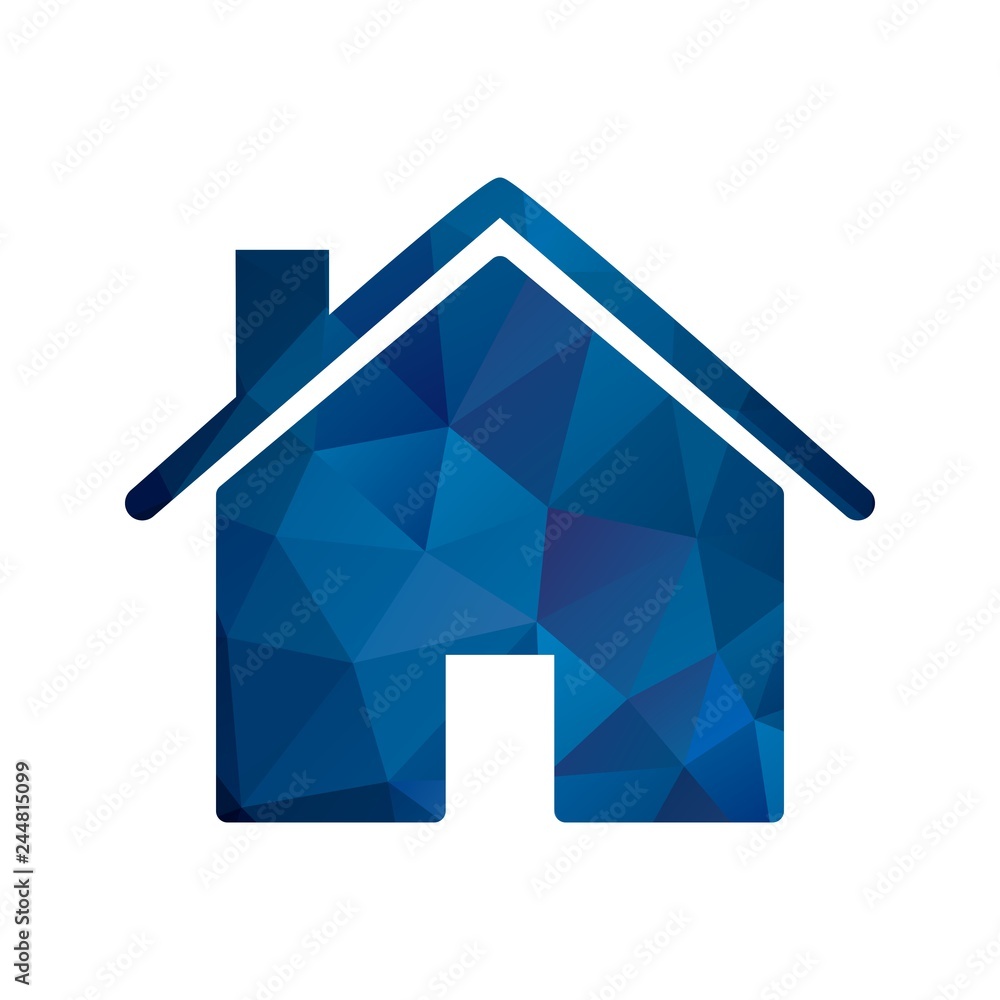 Vector House Icon Stock Vector | Adobe Stock