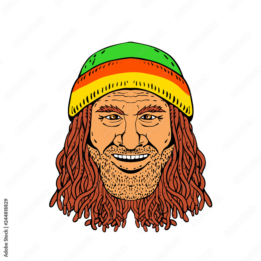 White Rastafarian