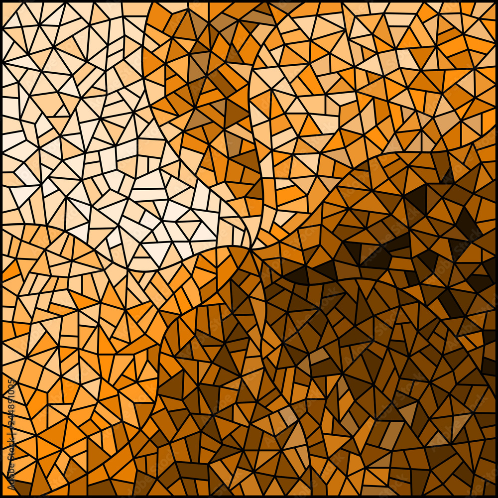 Brown Stained Glass