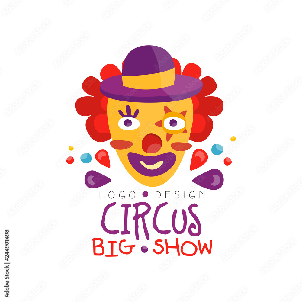 Circus big show logo design, carnival, festive, show label, badge ...